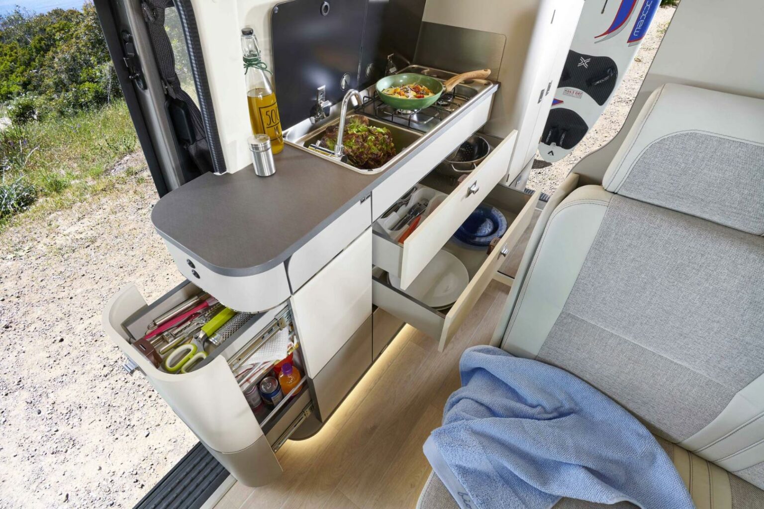 Kepler One van: brightness & well-being